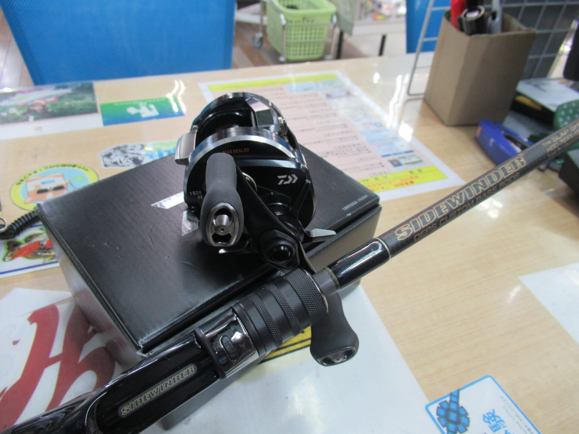 釣具いちばん館の買取情報『ダイワの18リョウガ1520H、デプスのサイドワインダーHGC－76XX/GP』釣具いちばん館