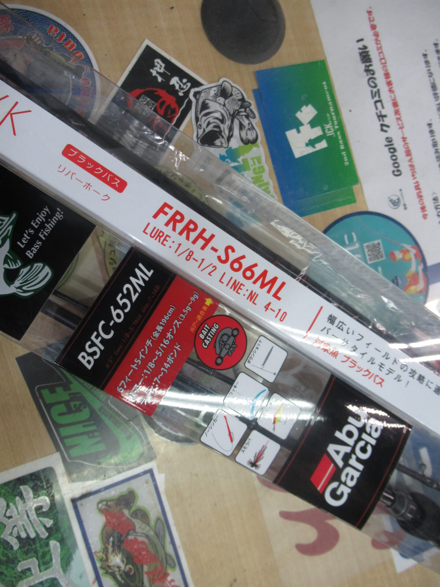 タカミヤのファルケンRリバーホークFRRH－S66MLを買取しました。超高額買取なら千葉県船橋市の釣具いちばん館!!釣具いちばん館