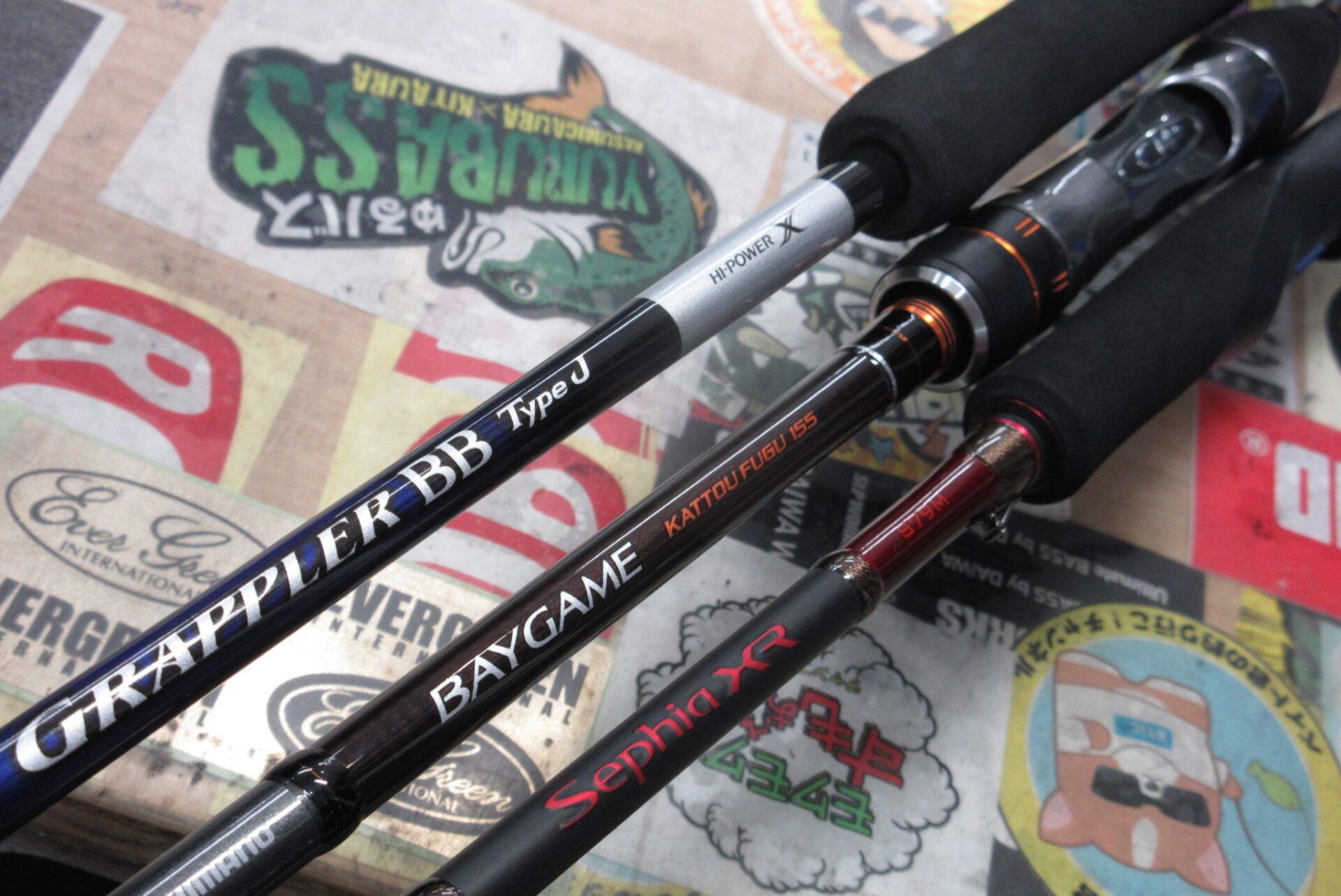 シマノのセフィアXR S79M、21ベイゲームカットウフグ155、21グラップラーBBタイプJS566お売りいただきました。大宮で釣具店といえば釣具いちばん館!!釣具いちばん館