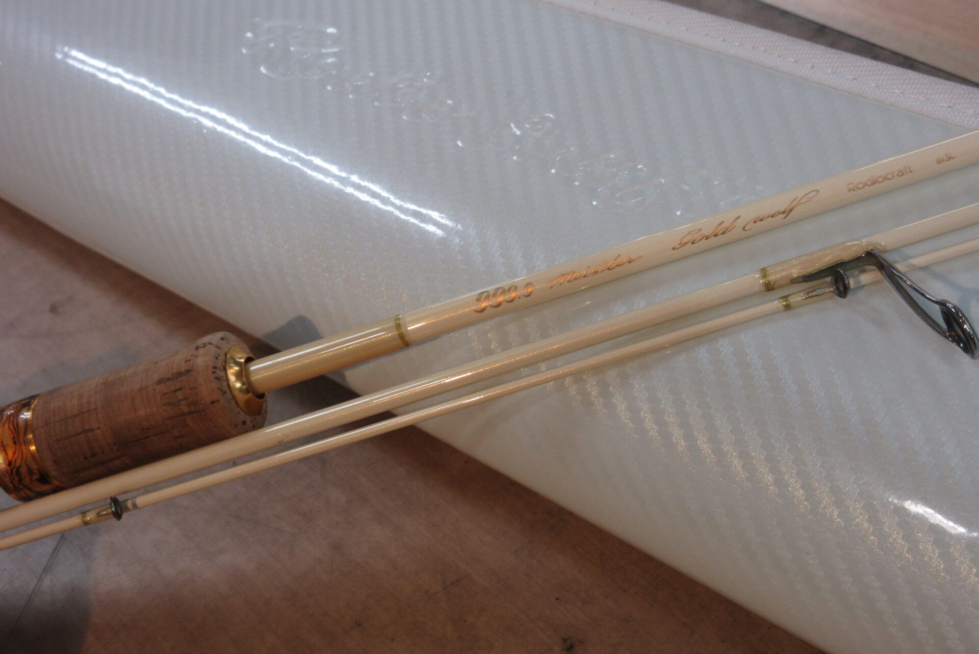 【買取20%アップキャンペーンは本日が最終日です！！】ロデオクラフトの999.9フォーナインマイスターゴールドウルフ613Lをお売りいただきました。大宮で釣具店といえば釣具いちばん館!!釣具いちばん館