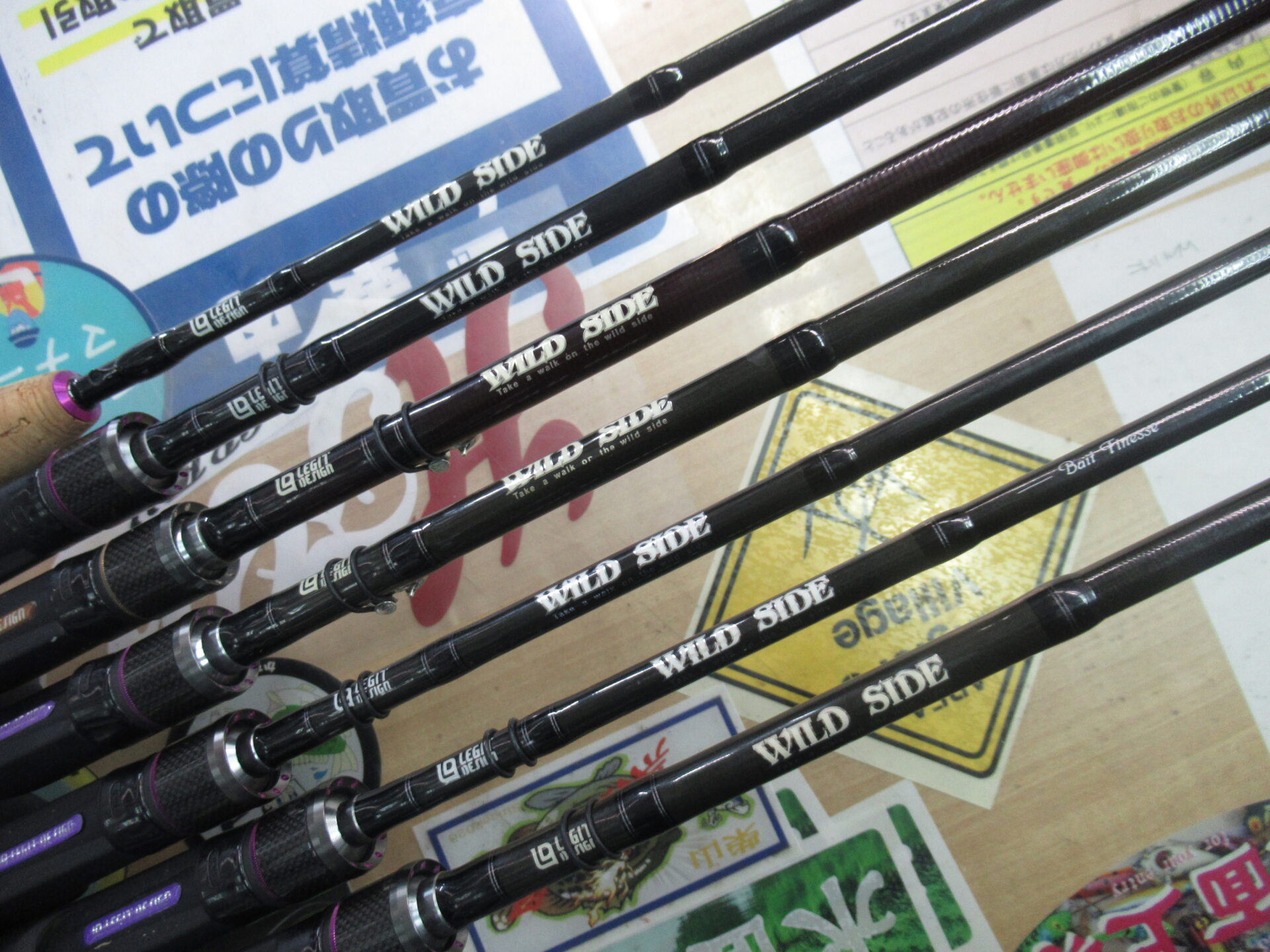 レジットデザインのワイルドサイドWSC－G62L、WSC63H、WSC62ML、WSC64L、WSC63MH、WSC63M、WSS－ST61ULを買取させていただきました。千葉県八千代市辺りで ...