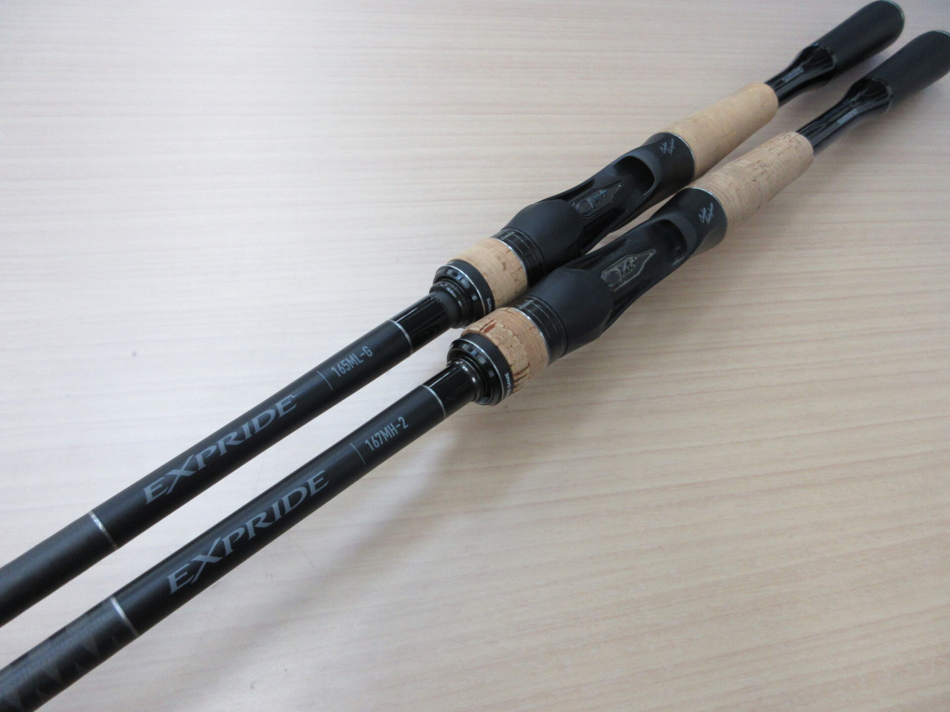 シマノの22エクスプライド165ML-Gと22エクスプライド167MHをお買取させていただきました。釣り具といえば釣具いちばん館 相模原橋本店！釣具いちばん館