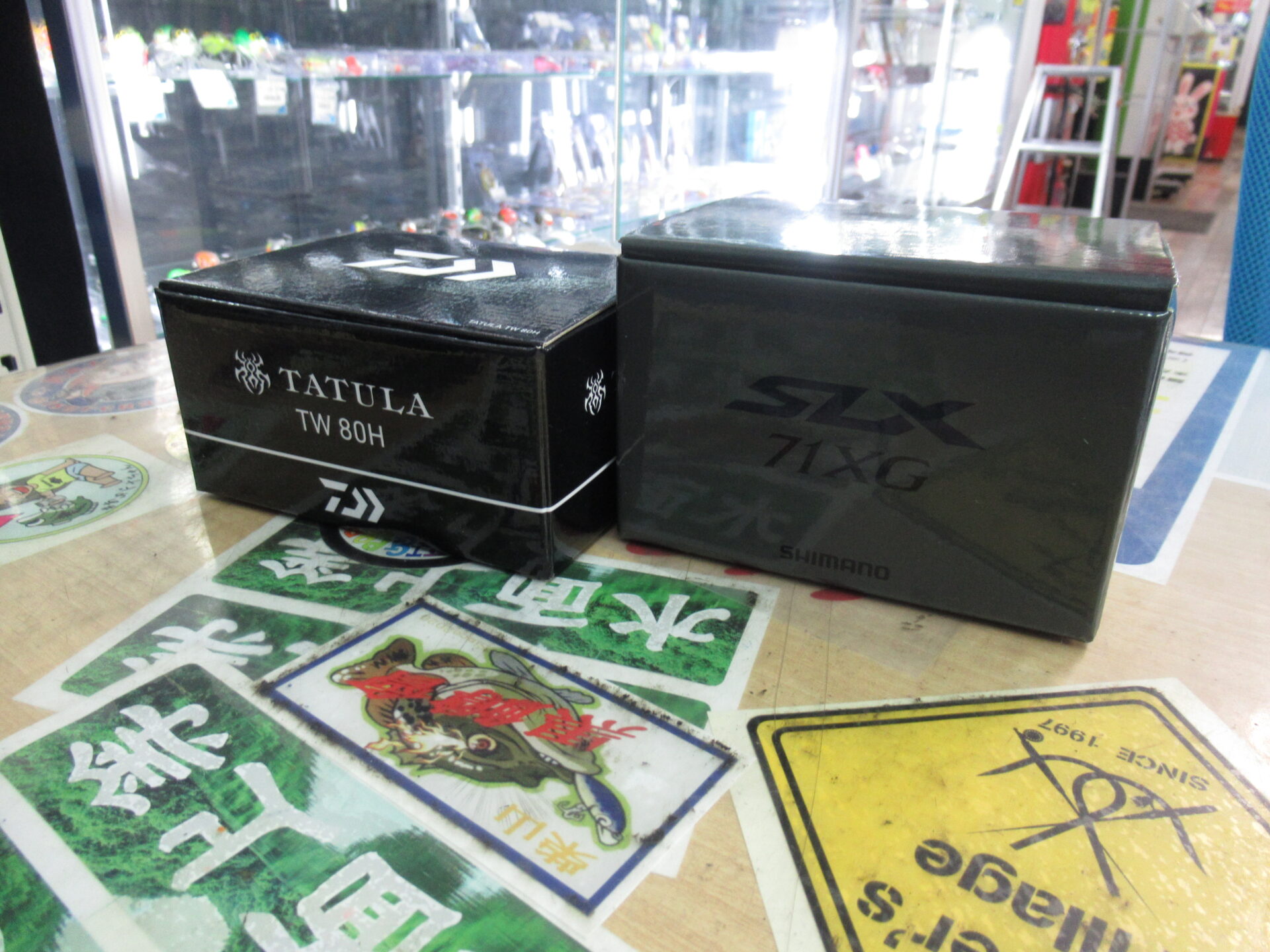 シマノの24SLX 71XGとダイワの22タトゥーラ TW80Hをお売りいただきました。【1/4日まで初売りイベントを開催中です。】釣具いちばん館