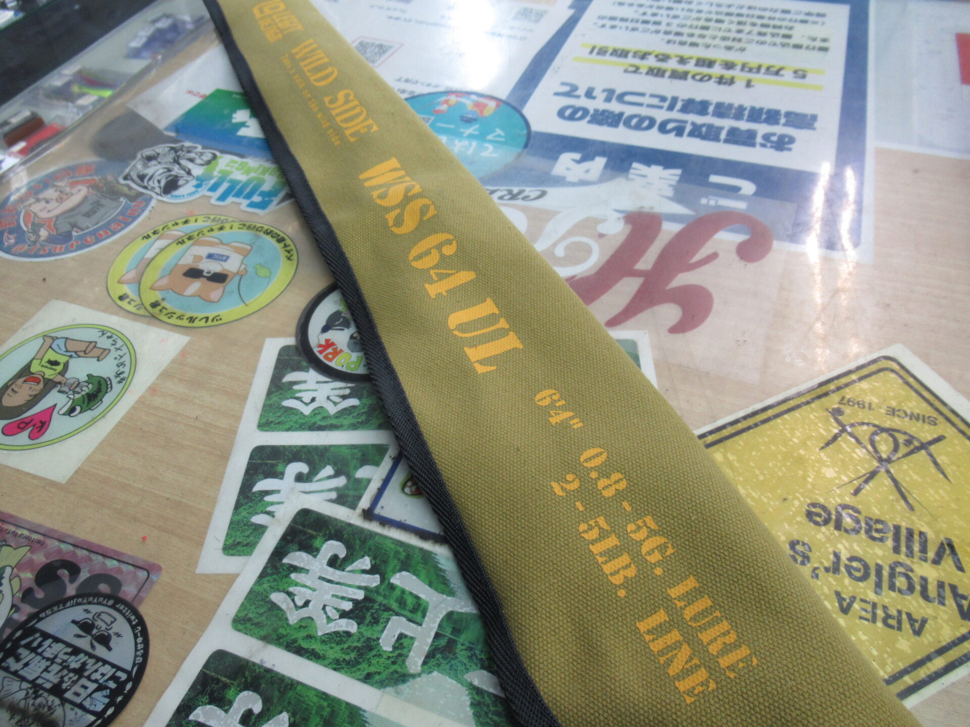 レジットデザインのワイルドサイドWSS－64ULを買取しました。超高額買取なら千葉県船橋市の釣具いちばん館!!釣具いちばん館