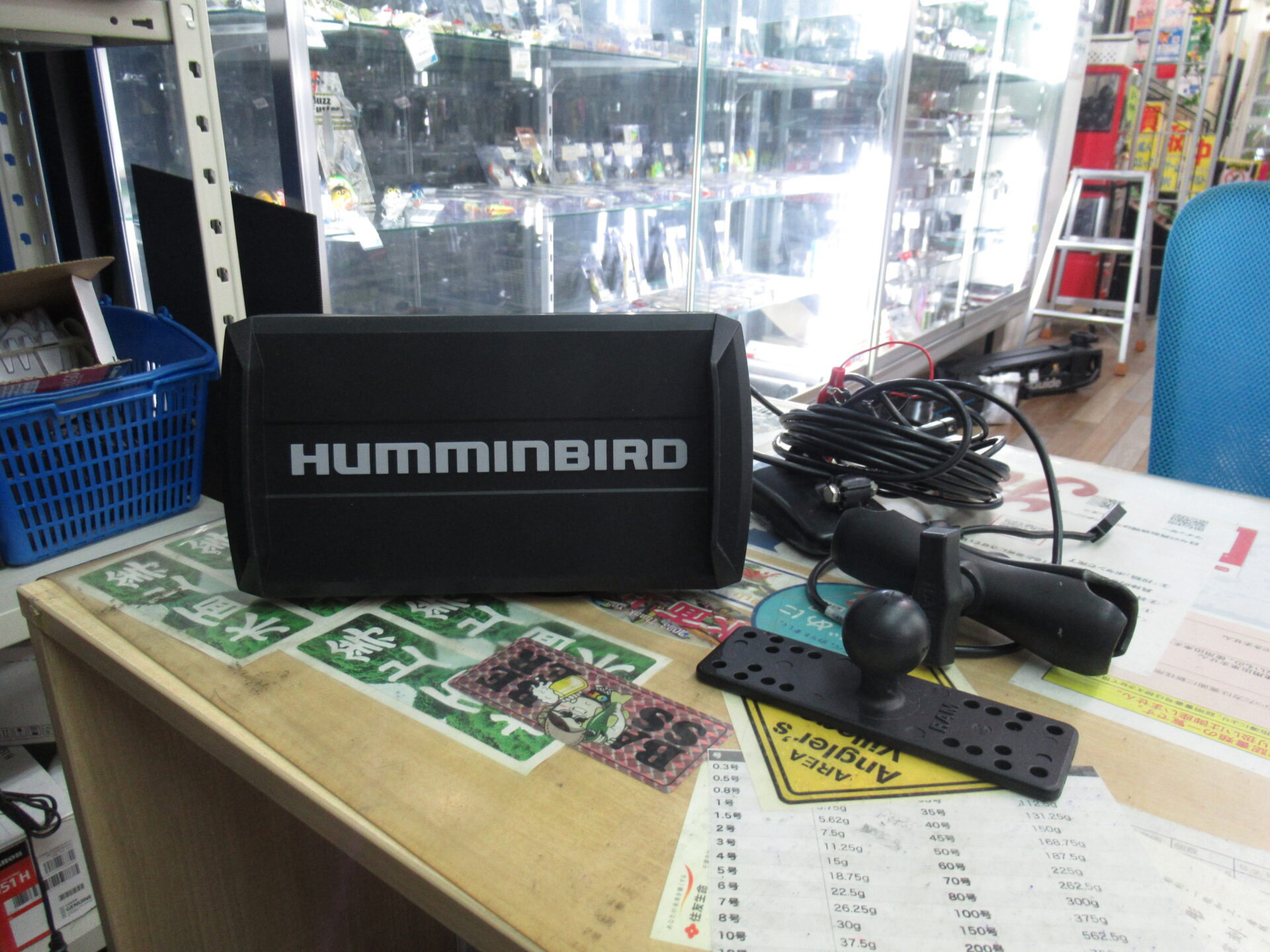 ハミンバードのヘリックス7XA SI GPSを買取させていただきました。千葉県八千代市辺りで釣り具といえば釣具いちばん館!!釣具いちばん館
